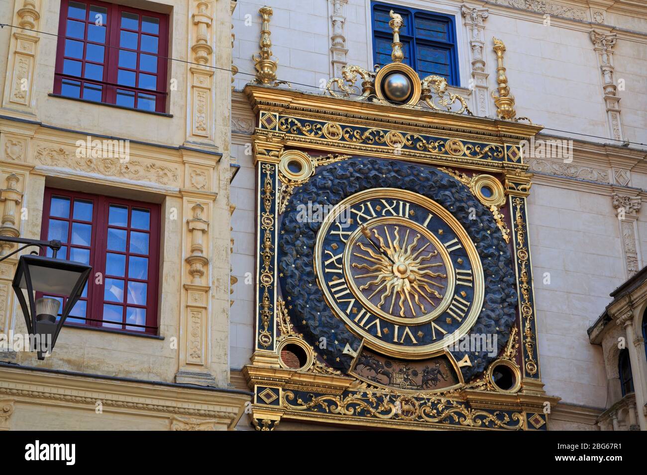 Normandy clock hi-res stock photography and images - Alamy