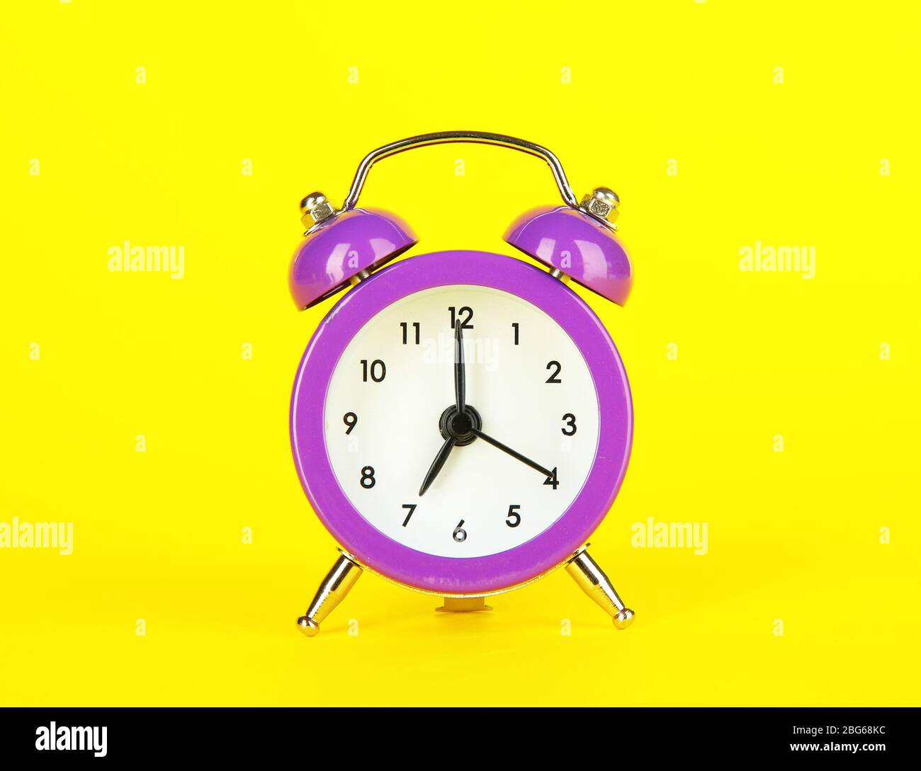 Purple alarm clock hi-res stock photography and images - Alamy