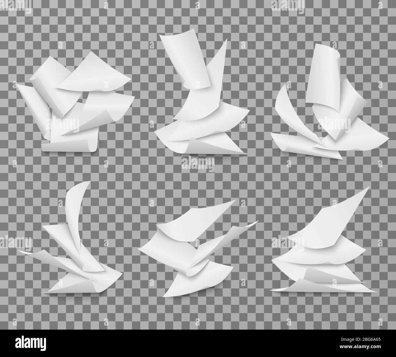 Bent paper vector vectors Black and White Stock Photos & Images - Alamy