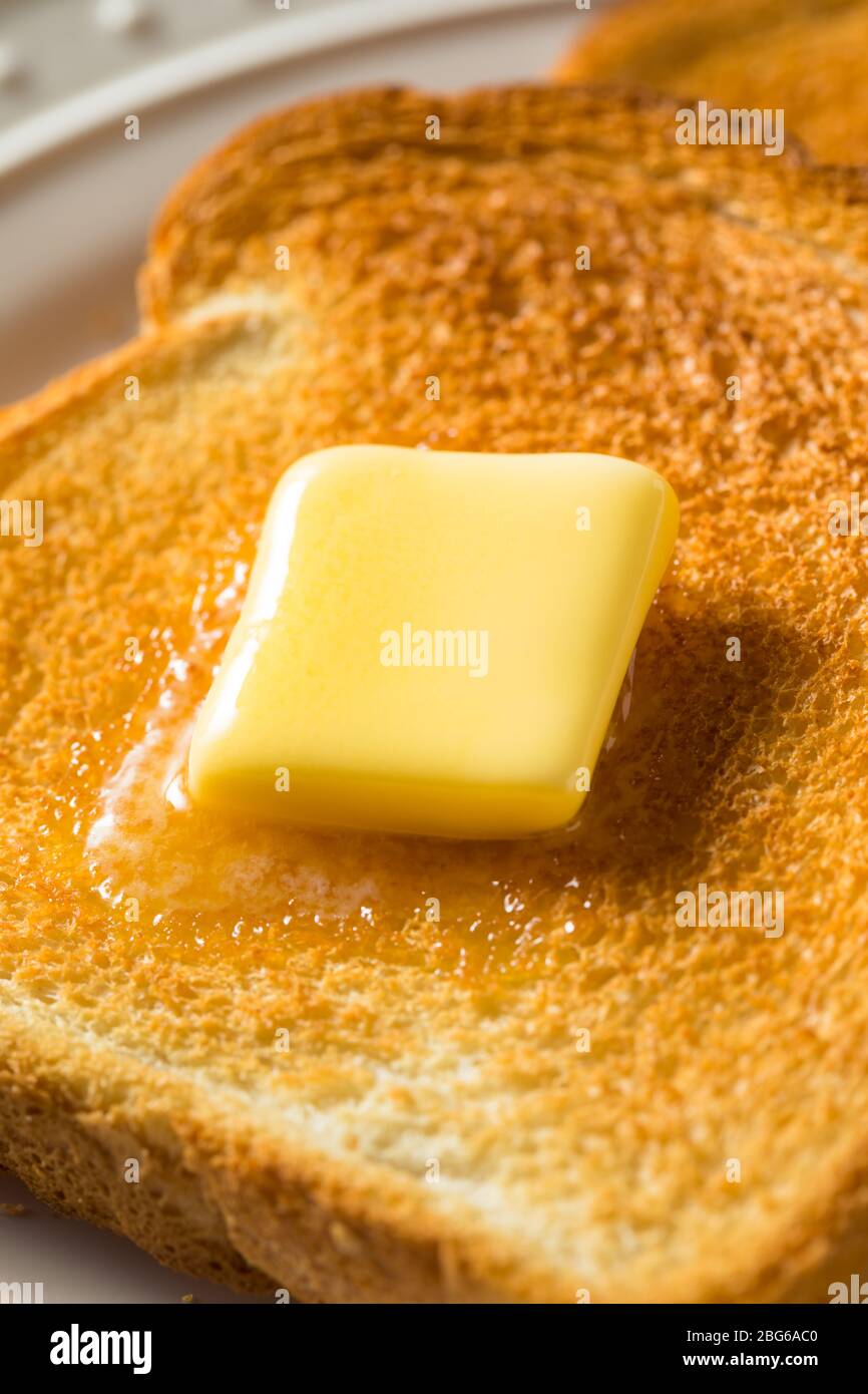 Toast butter plate hi-res stock photography and images - Alamy