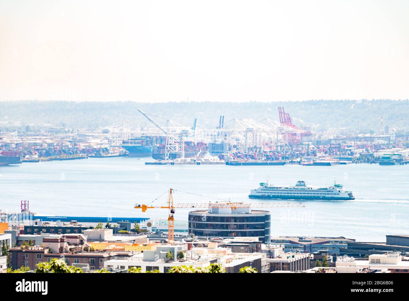 Seattle Washington Port Stock Photo - Alamy