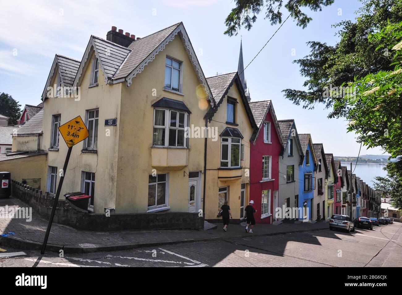 Multicoloured brick houses hi-res stock photography and images - Alamy