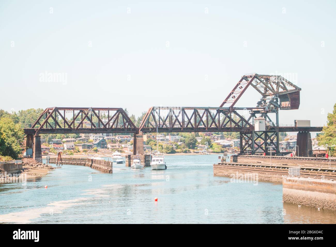 Ballard draw bridge hi-res stock photography and images - Alamy