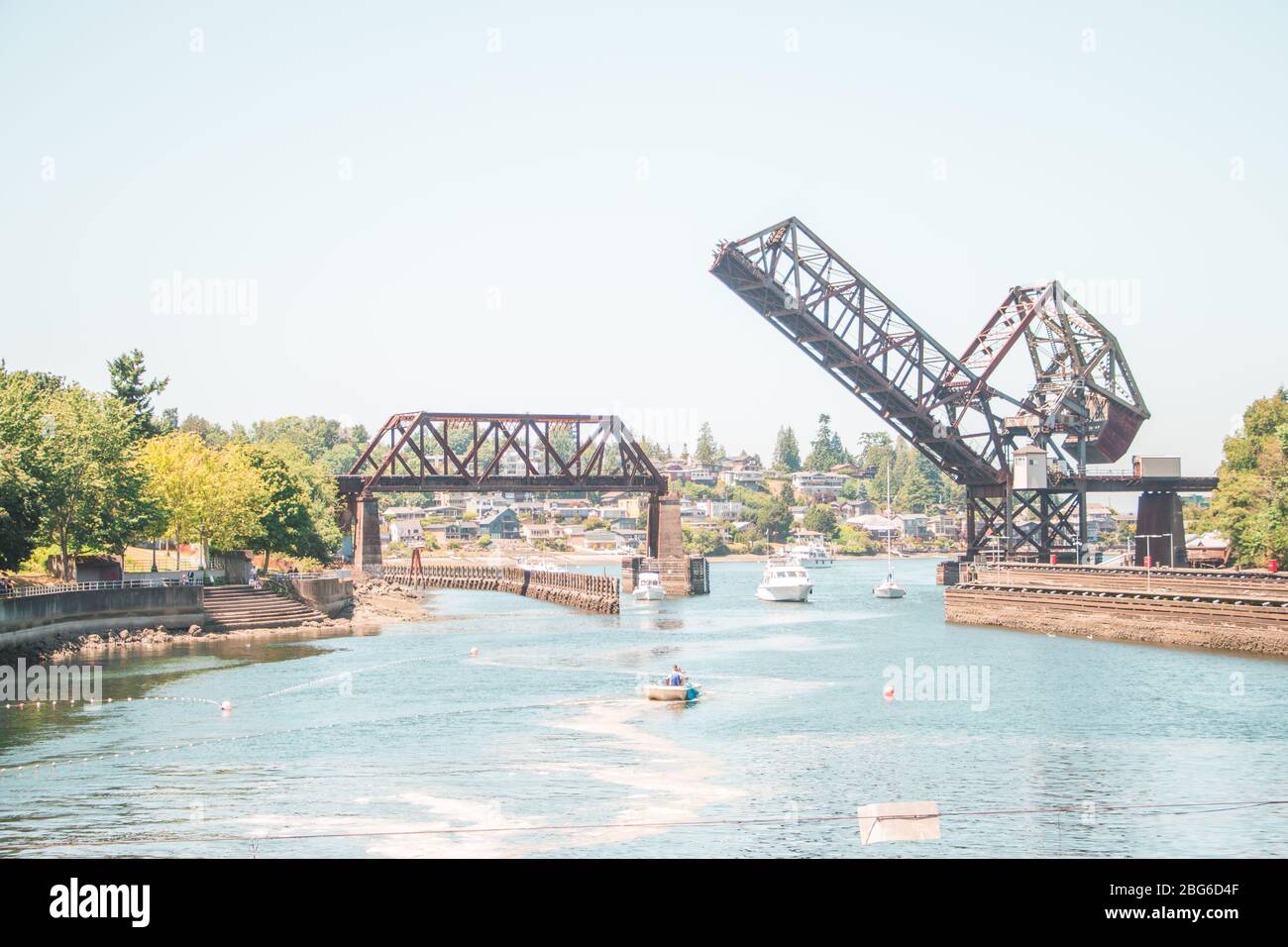 Ballard draw bridge hi-res stock photography and images - Alamy
