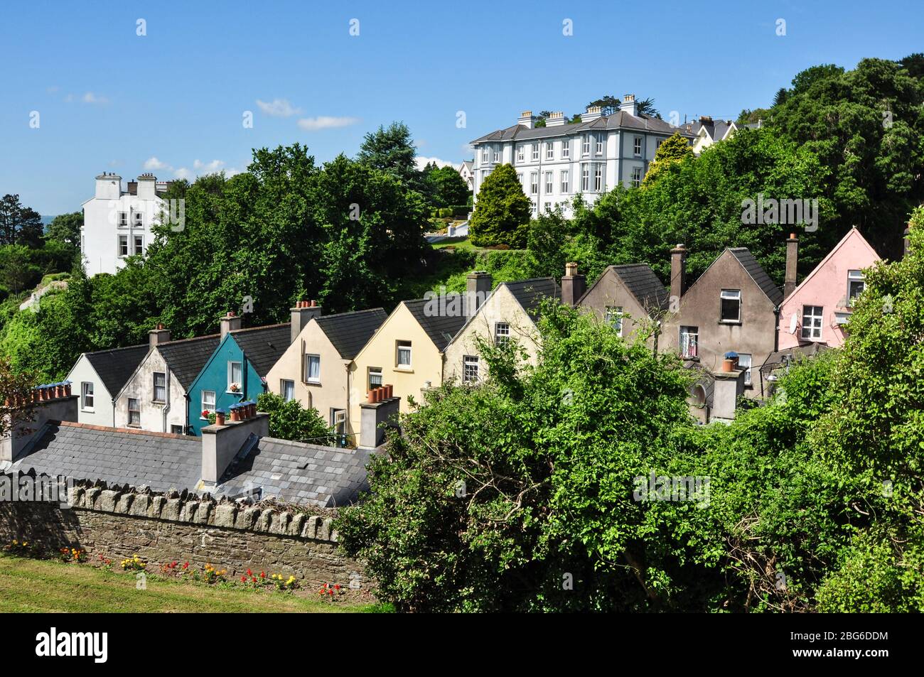 Multicoloured brick houses hi-res stock photography and images - Alamy