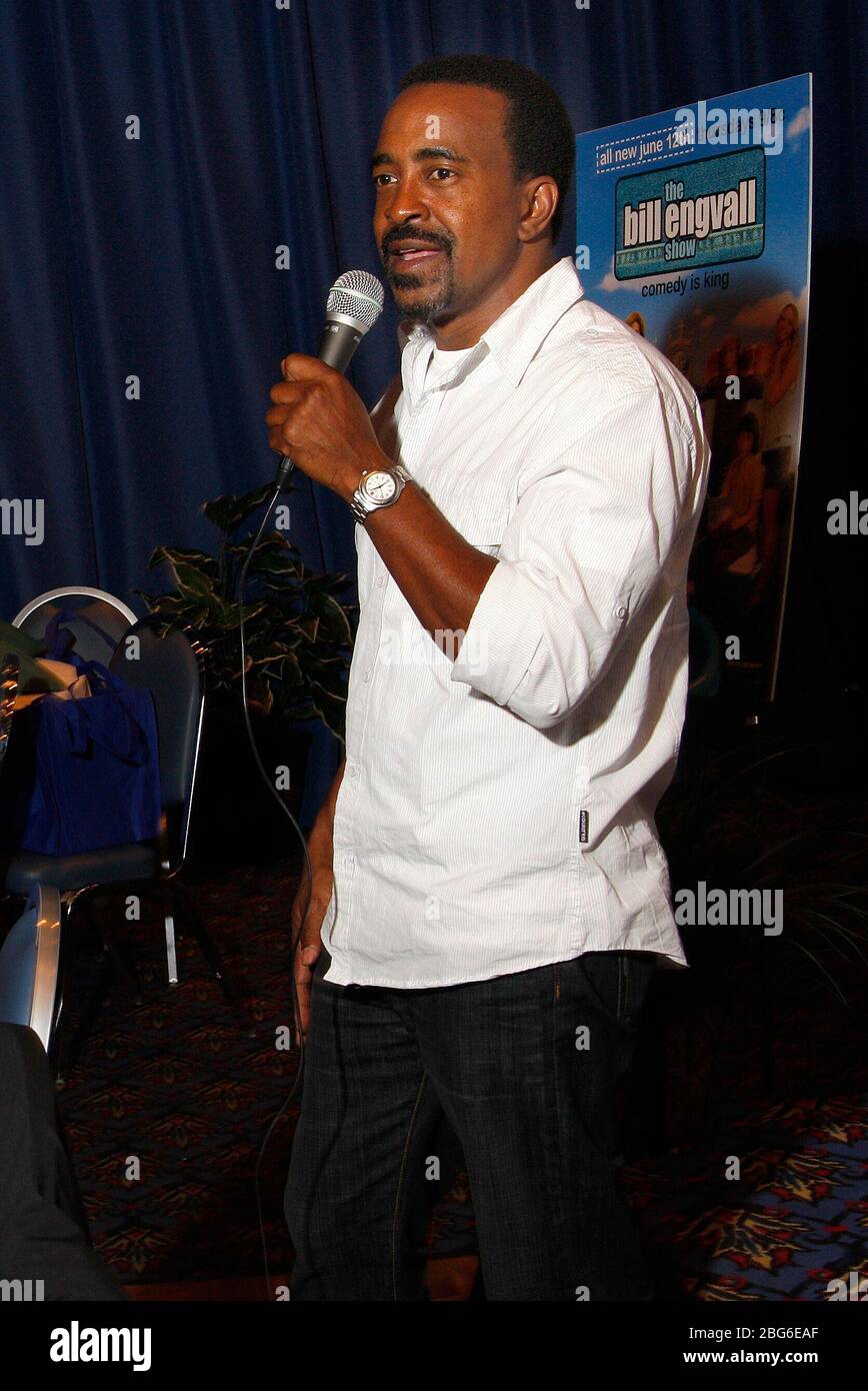 Tim Meadows pictured at the screening party to celebrate the new season ...