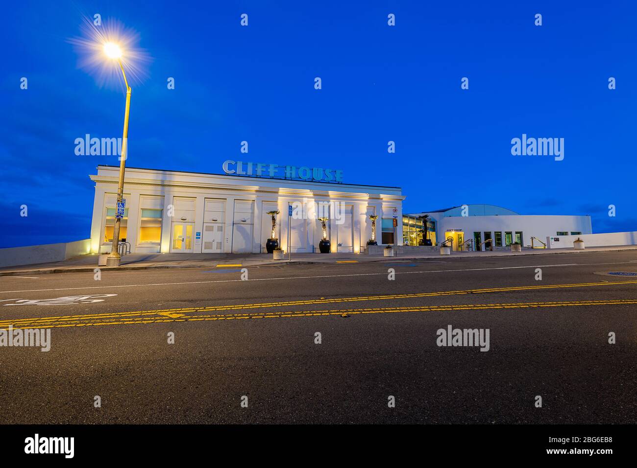The Cliff House Stock Photo - Alamy