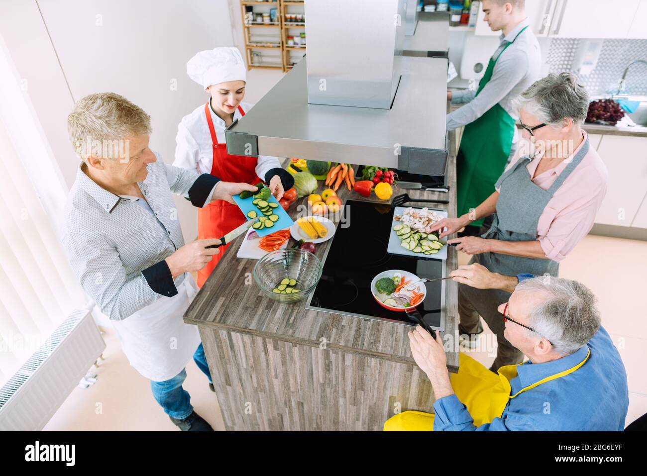 Chef training class hi-res stock photography and images - Alamy