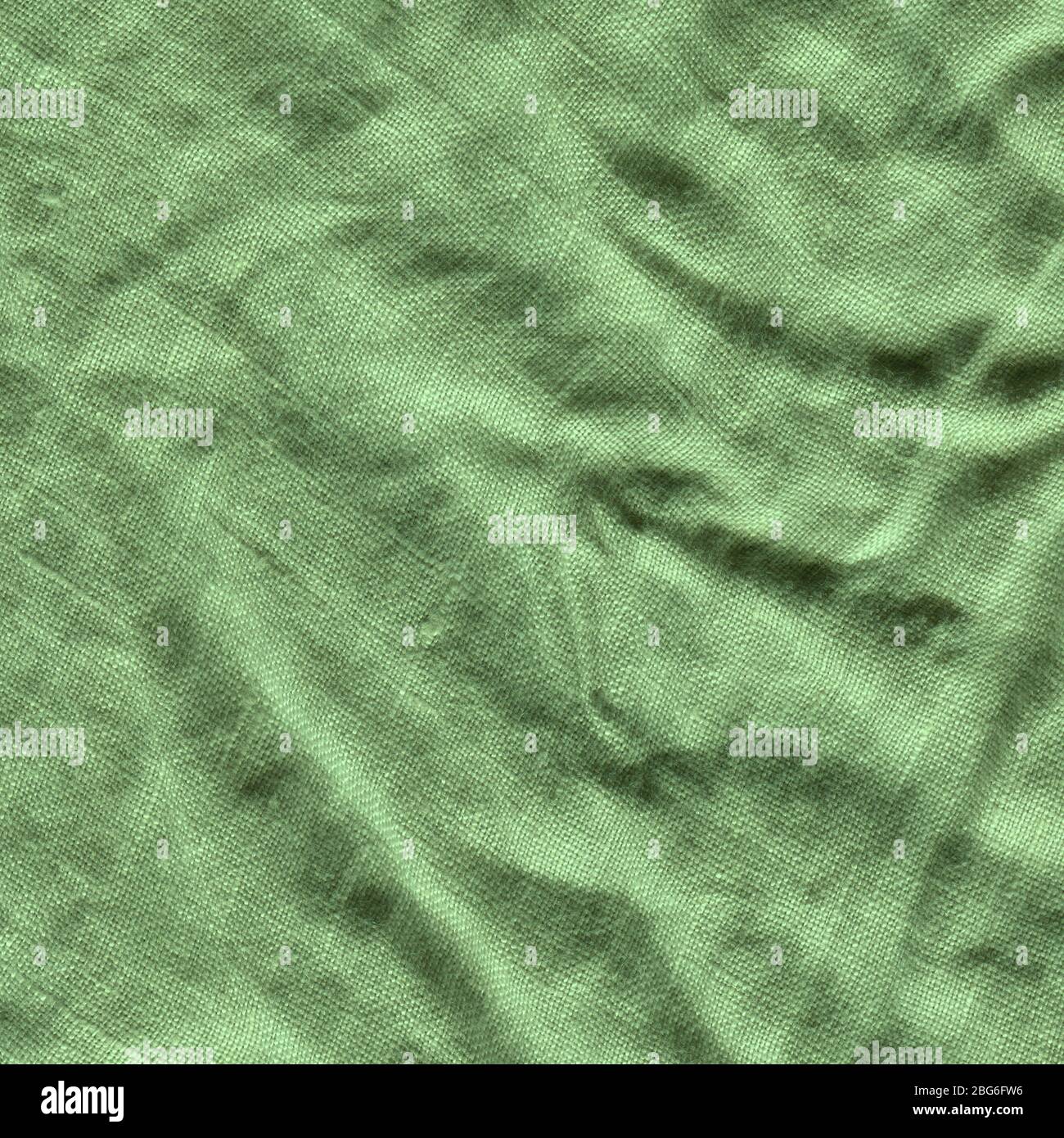 Green linen texture background. Green fabric surface for background ...