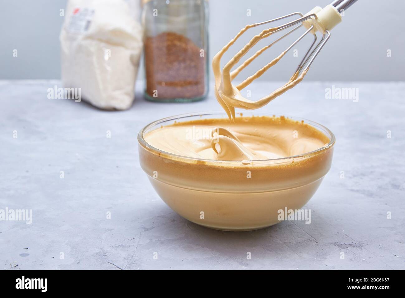 Step 5. The mass should increase in volume. Step-by-step cooking ...