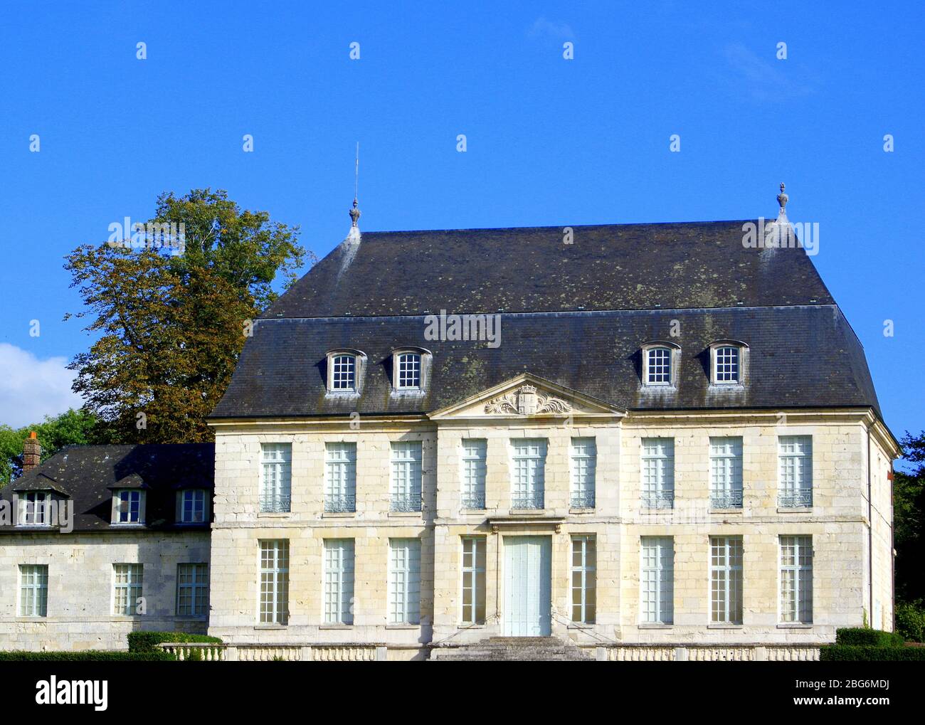 Typical French architecture, Normandy, France Stock Photo - Alamy