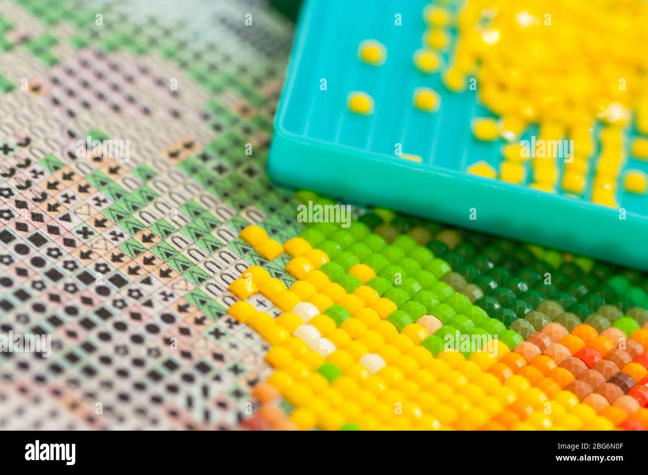 Diamond mosaic hi-res stock photography and images - Alamy
