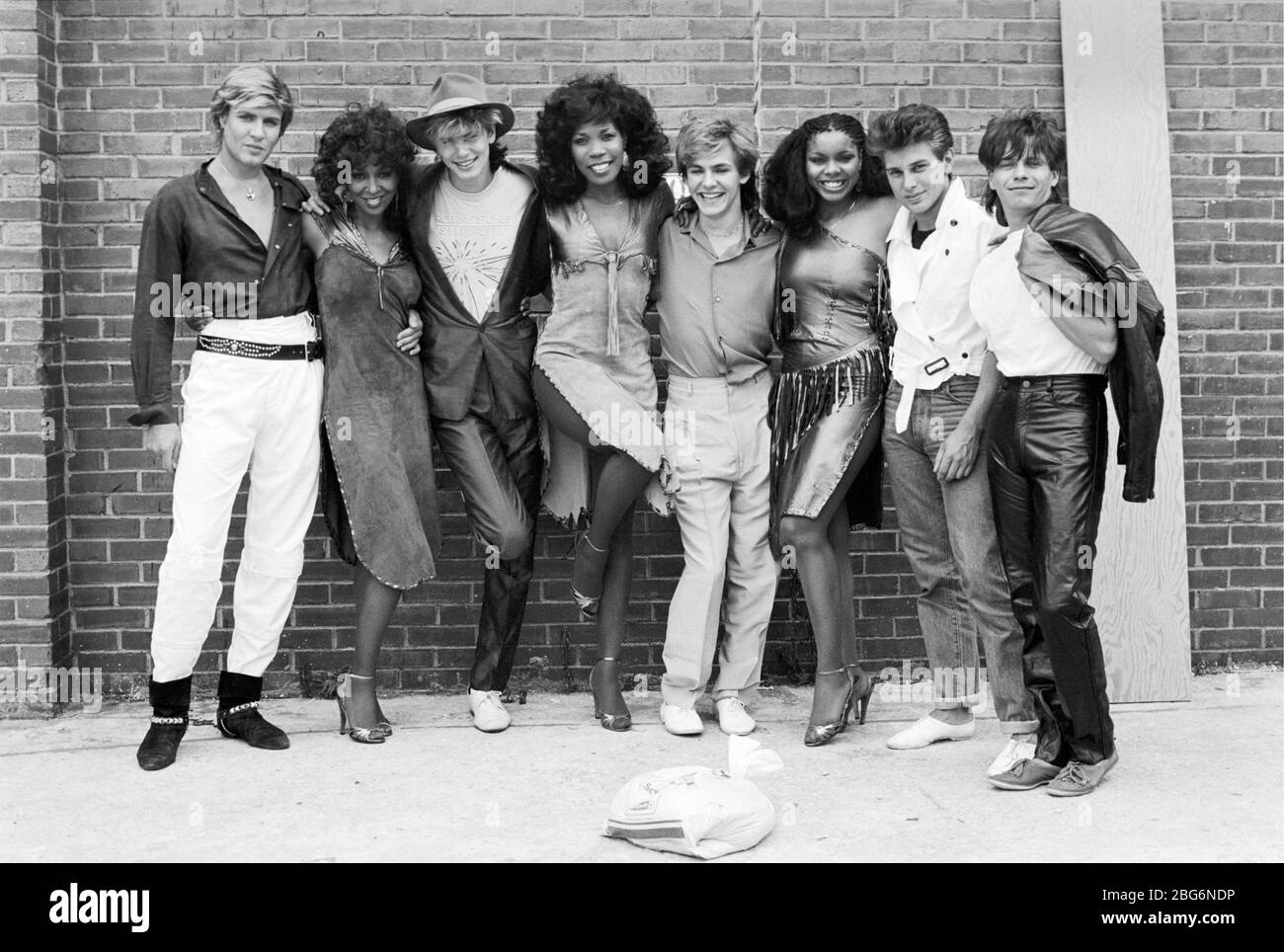 Duran Duran & The Ritchie Family photographed in Philadelphia, PA.June ...