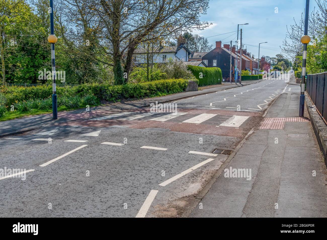 Raised pedestrian walkway hi-res stock photography and images - Alamy