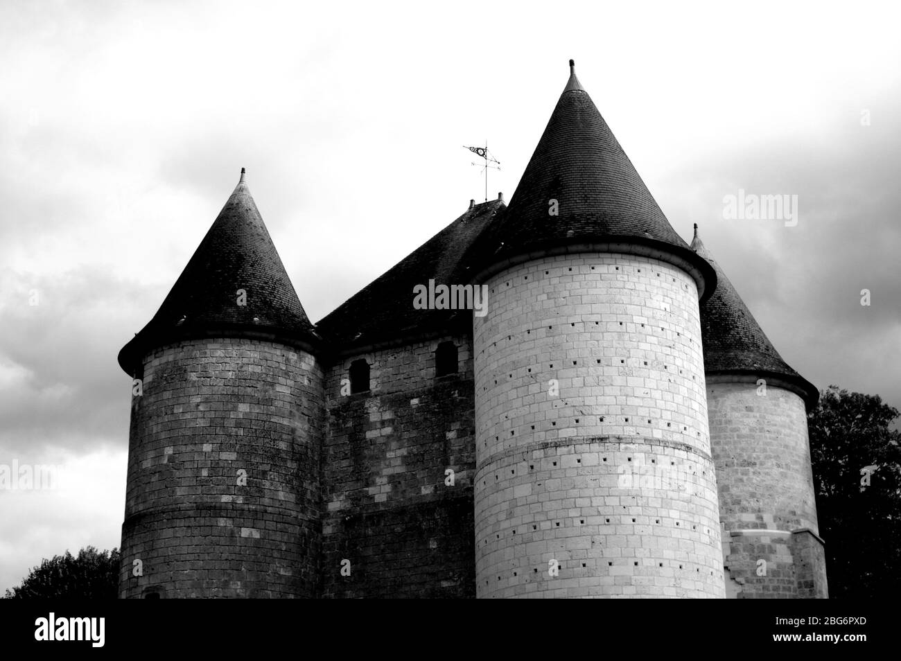 Typical French architecture, Normandy, France Stock Photo - Alamy