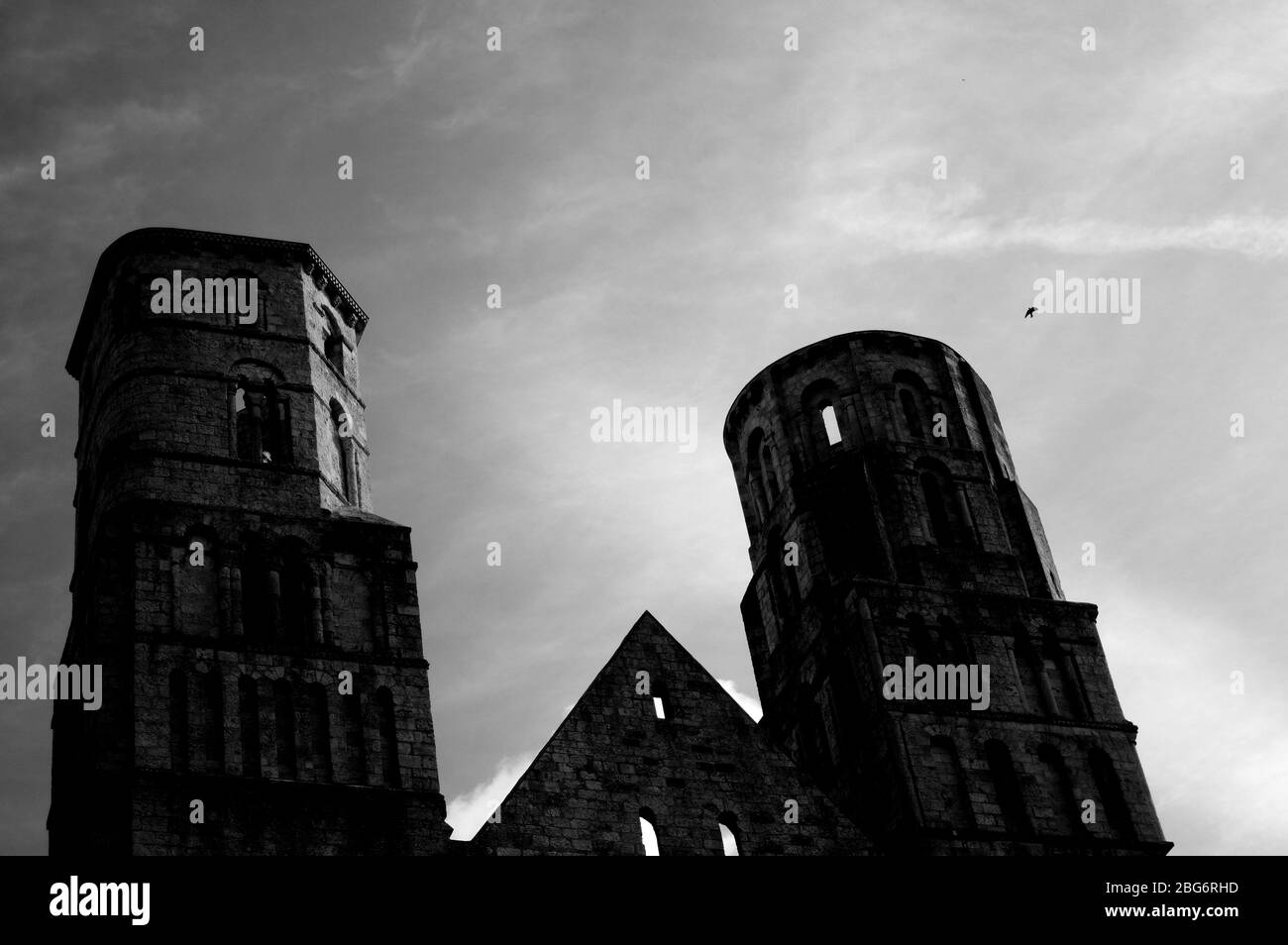Ancient architecture in Normandy, France Stock Photo - Alamy