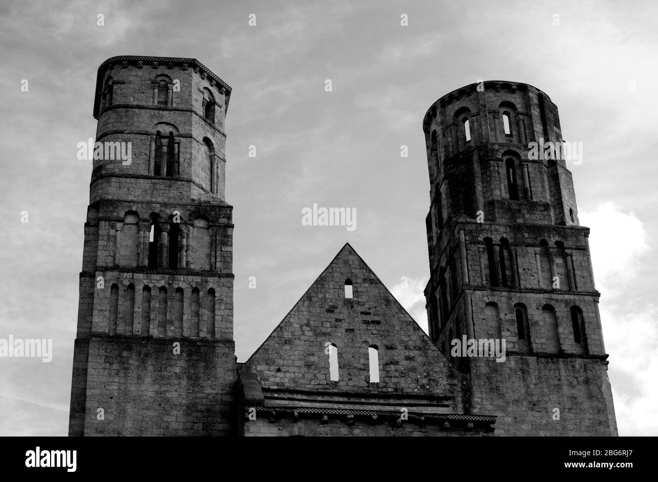 Ancient architecture in Normandy, France Stock Photo - Alamy