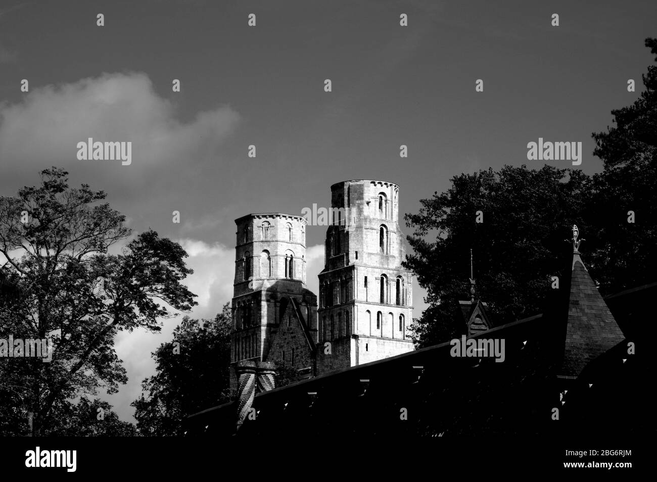Ancient architecture in Normandy, France Stock Photo - Alamy