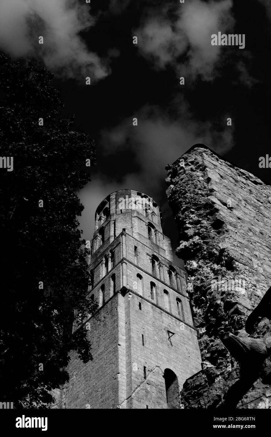 Ancient architecture in Normandy, France Stock Photo - Alamy