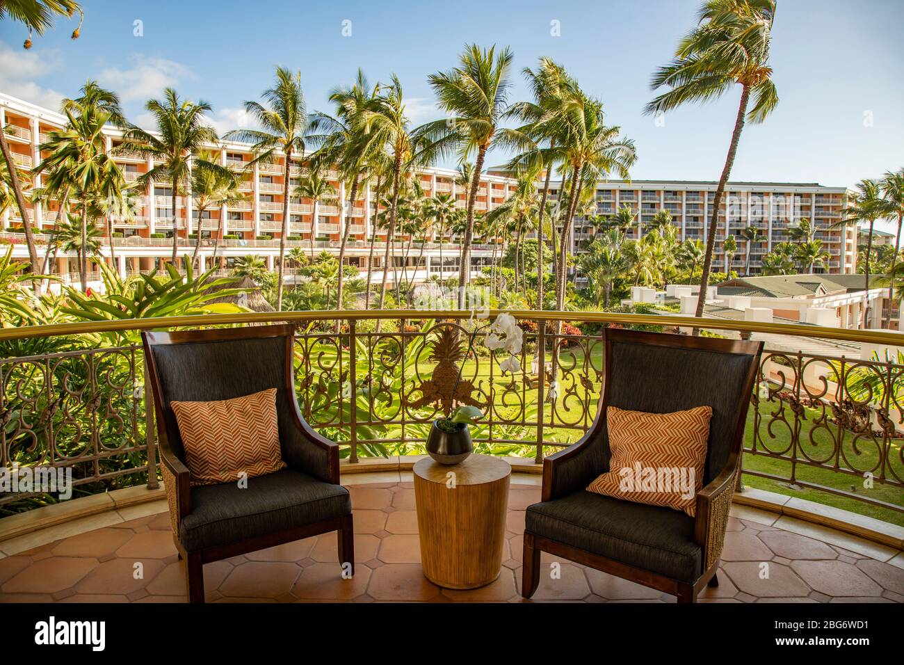 Grand Wailea Resort, Extravagant Pool And Landscape, Palm Trees Maui ...
