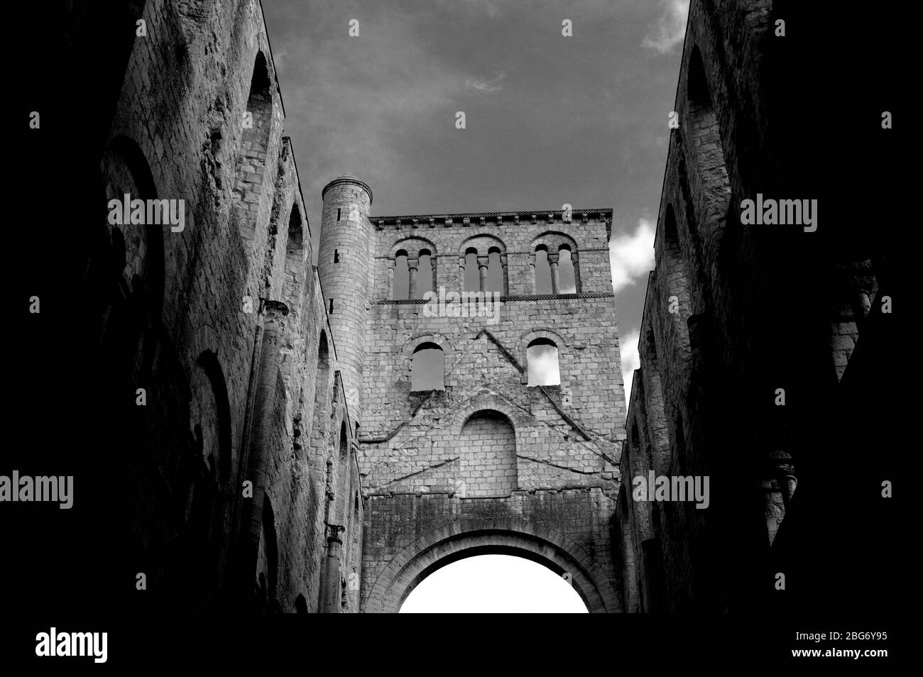 Ancient architecture in Normandy, France Stock Photo - Alamy