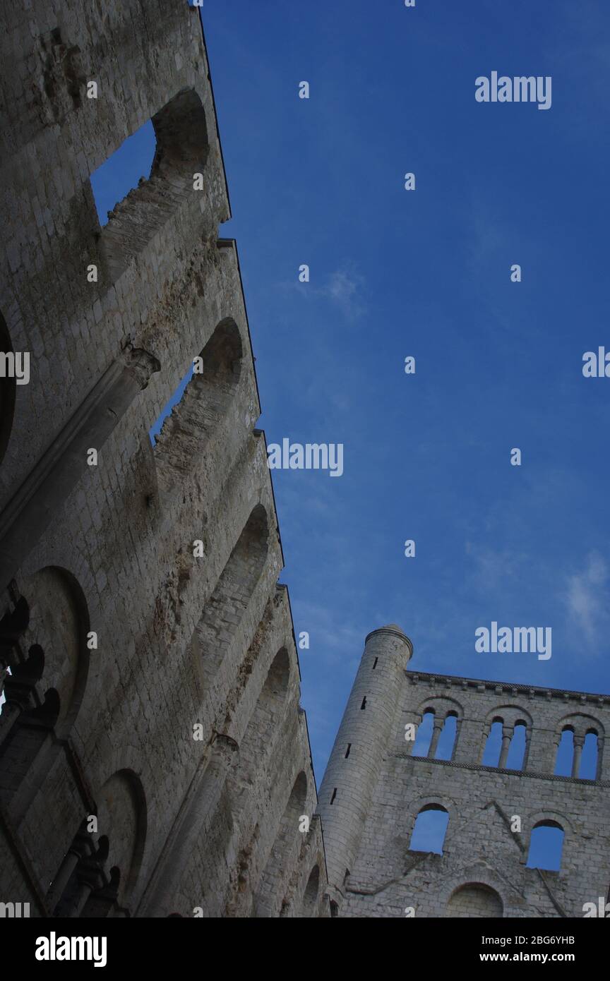 Ancient architecture in Normandy, France Stock Photo - Alamy