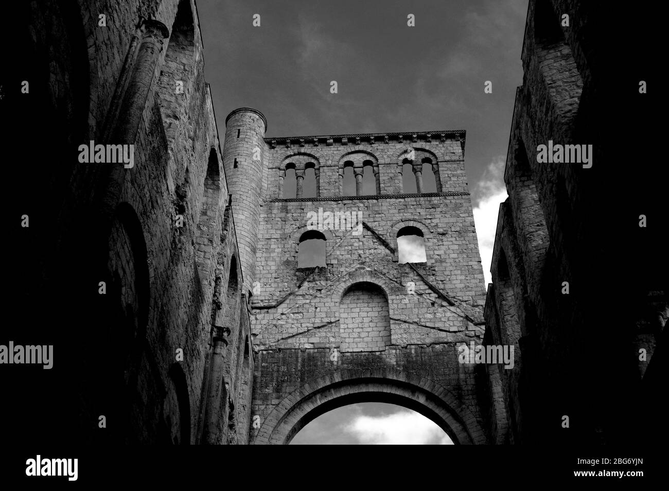 Ancient architecture in Normandy, France Stock Photo - Alamy