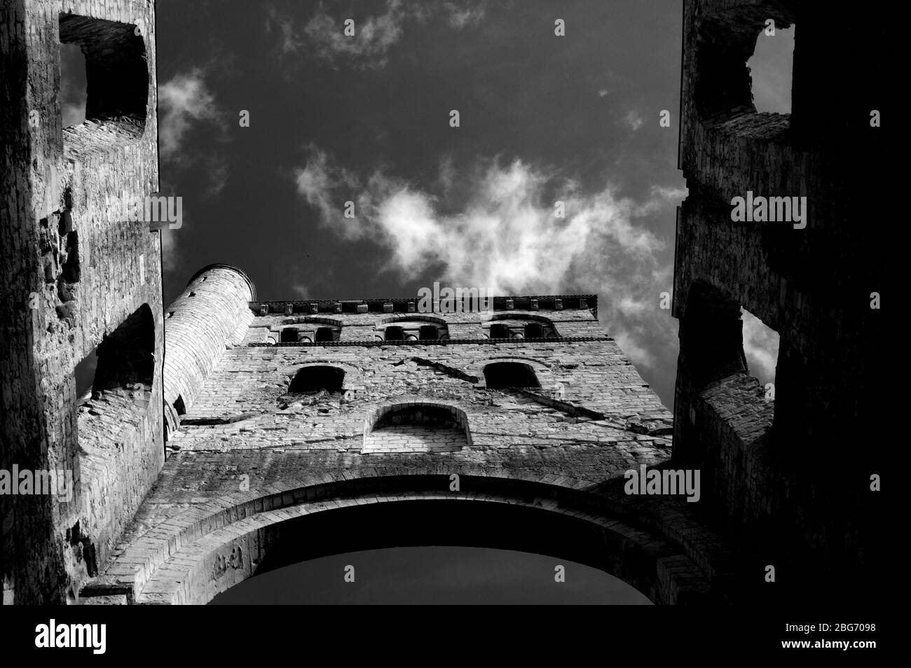Ancient architecture in Normandy, France Stock Photo - Alamy