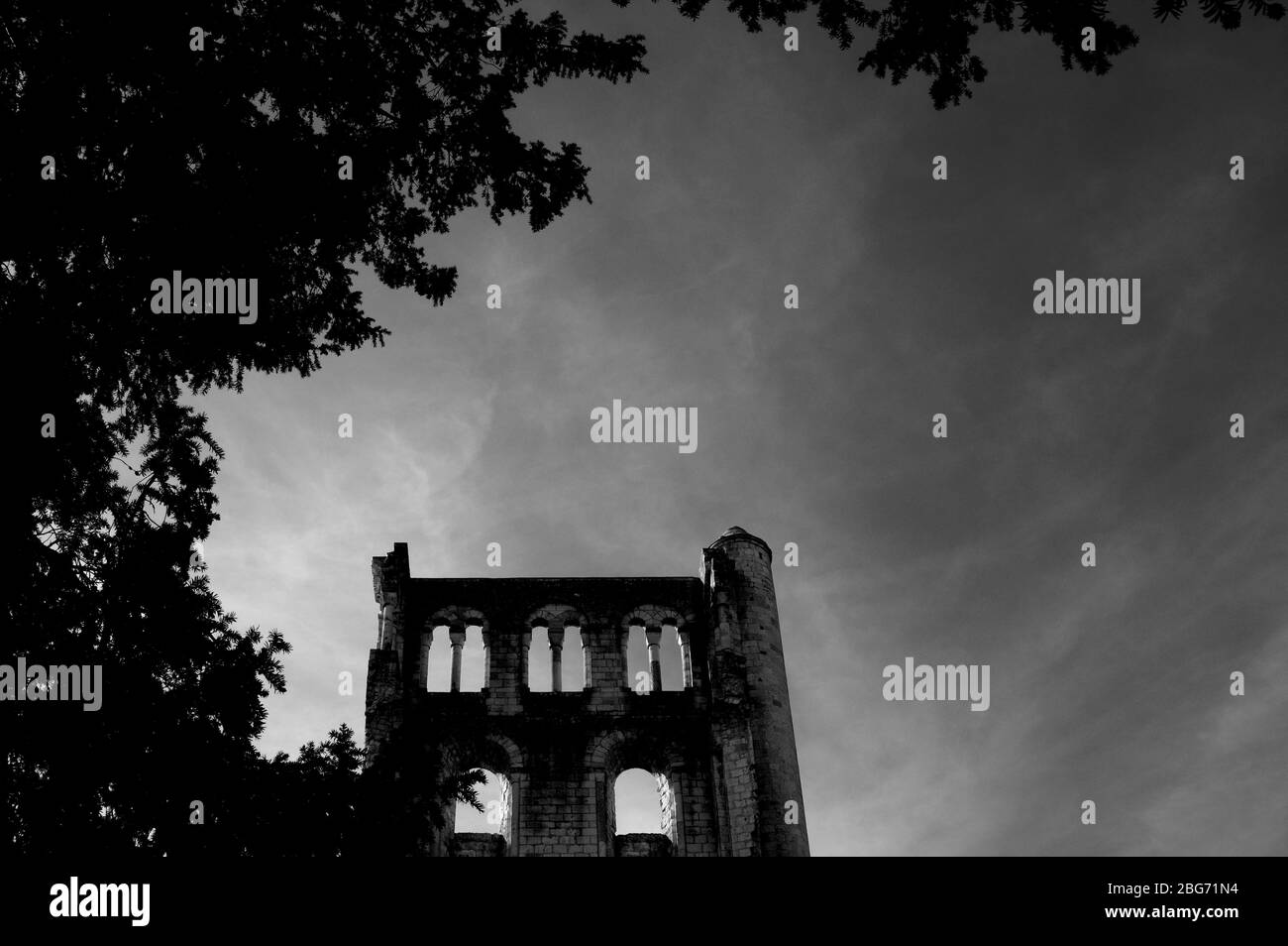 Ancient architecture in Normandy, France Stock Photo - Alamy