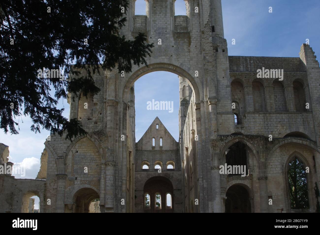 Ancient architecture in Normandy, France Stock Photo - Alamy