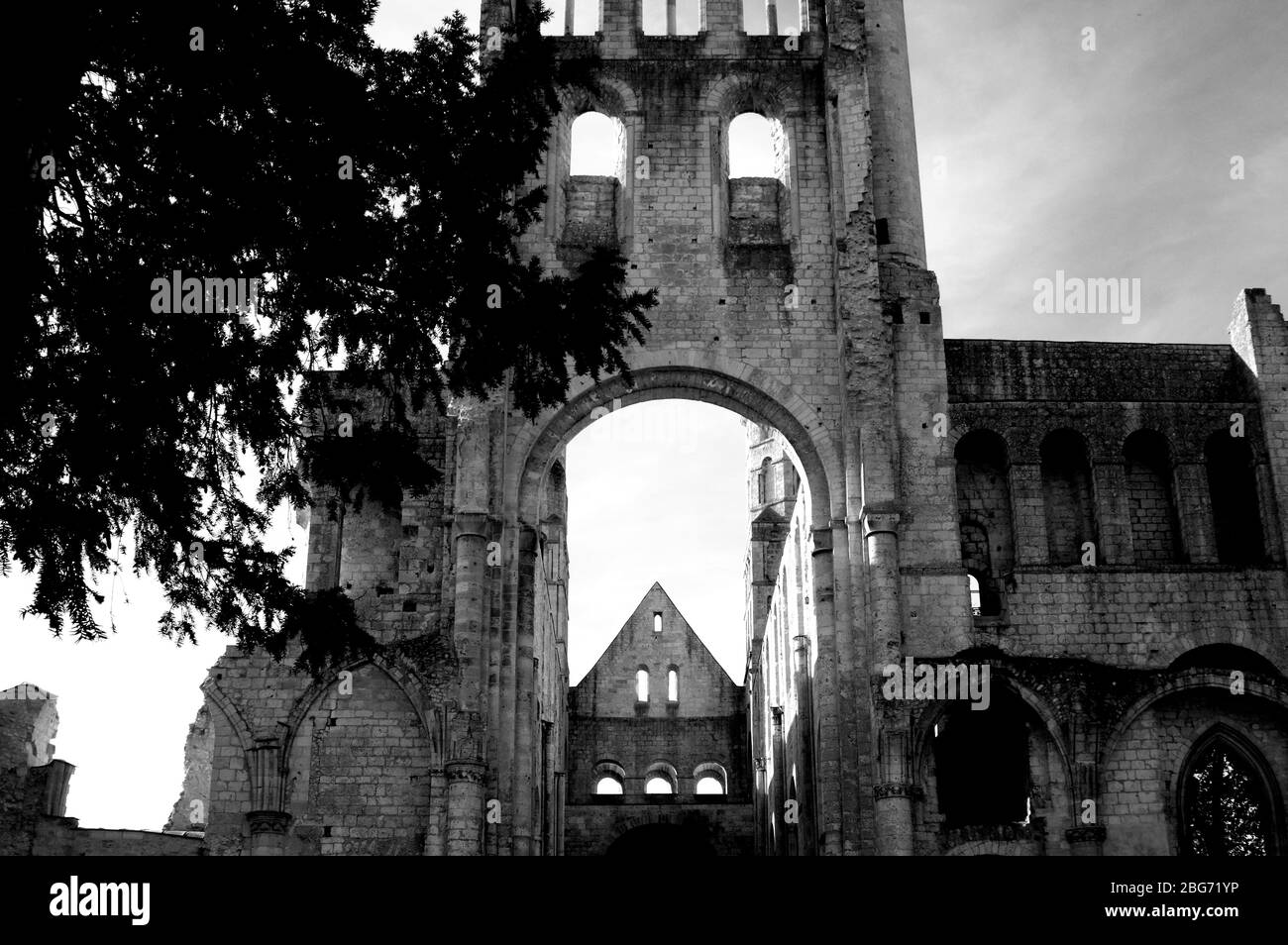 Ancient architecture in Normandy, France Stock Photo - Alamy