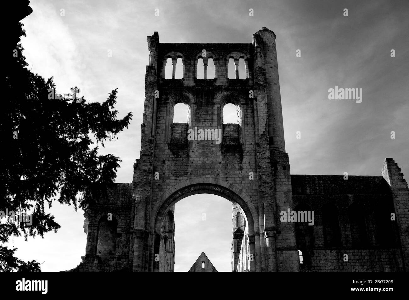 Ancient architecture in Normandy, France Stock Photo - Alamy