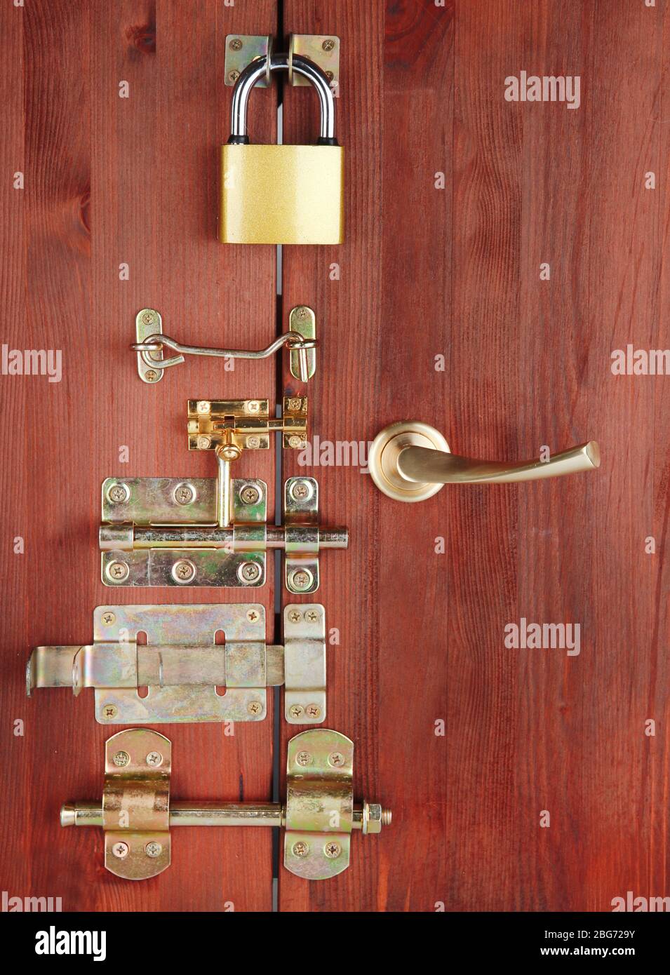 Door latches hi-res stock photography and images - Alamy