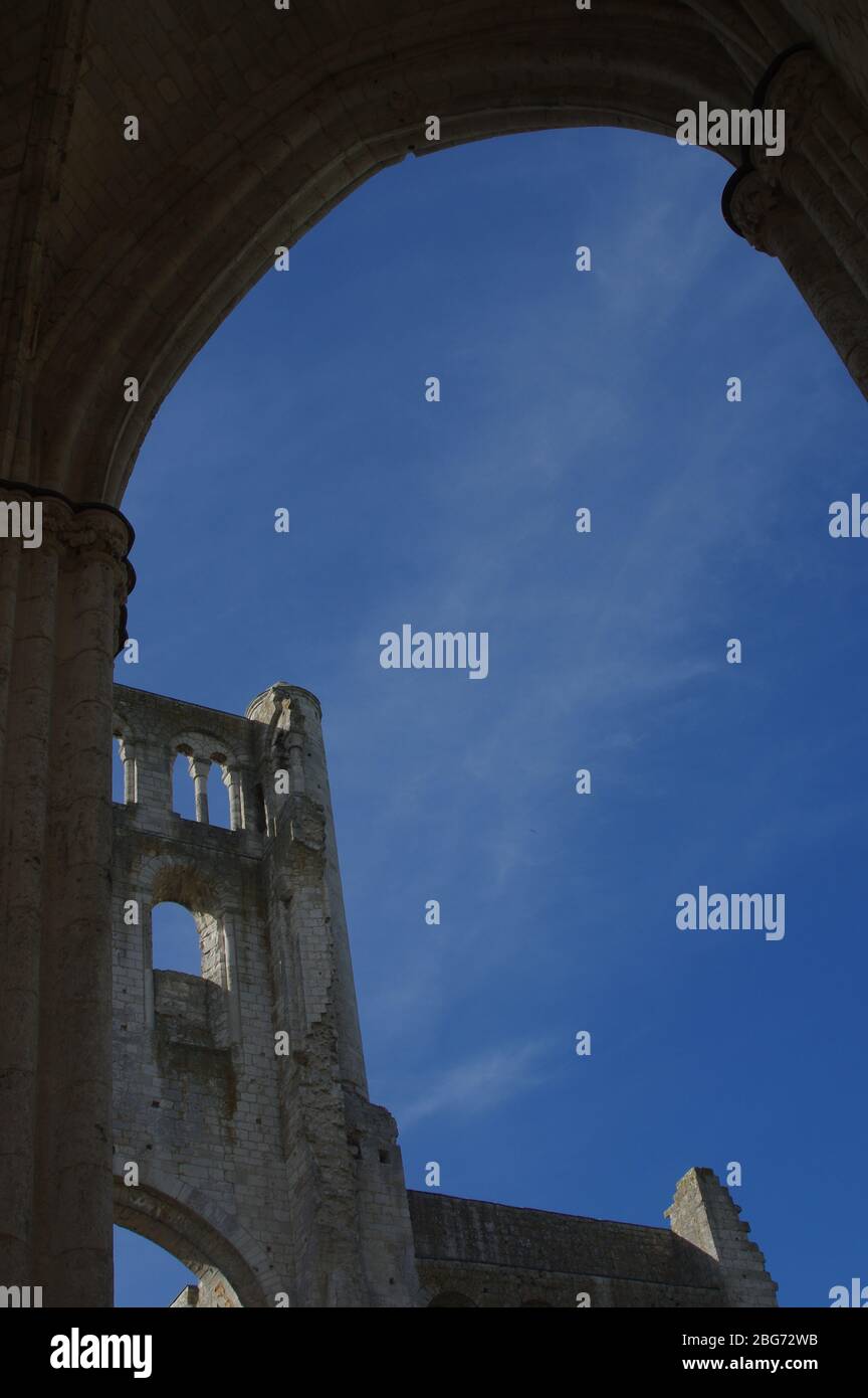 Ancient architecture in Normandy, France Stock Photo - Alamy
