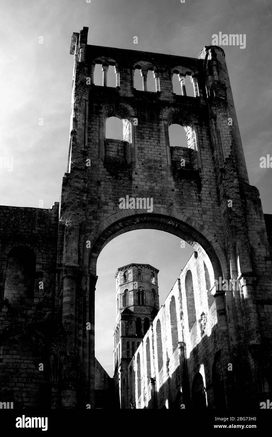 Ancient architecture in Normandy, France Stock Photo - Alamy