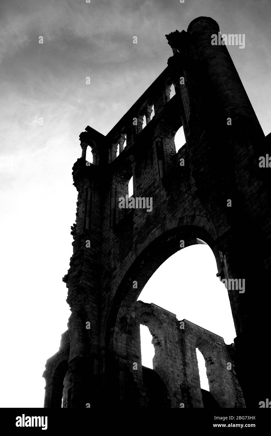 Ancient architecture in Normandy, France Stock Photo - Alamy