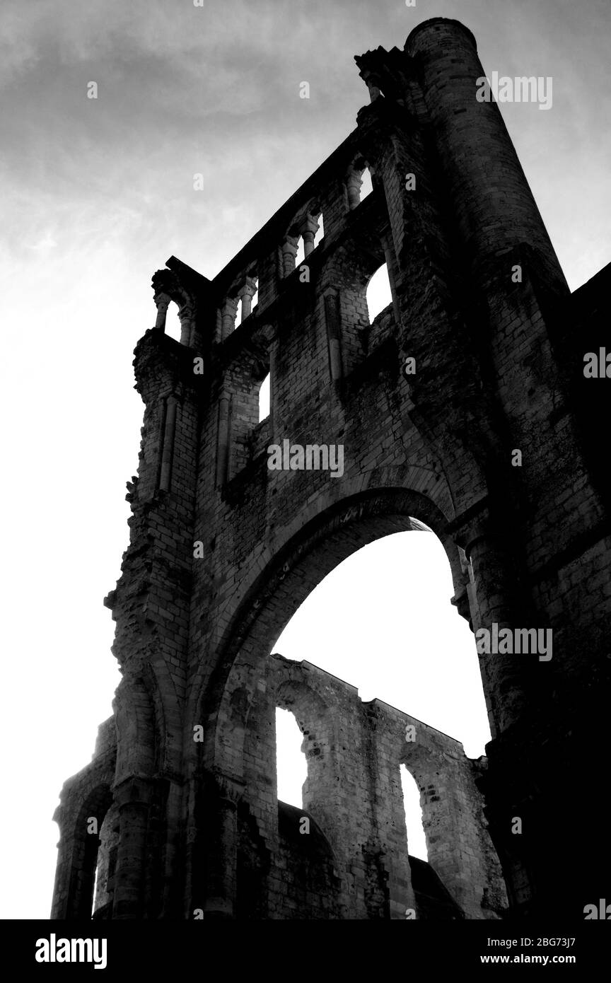 Ancient architecture in Normandy, France Stock Photo - Alamy