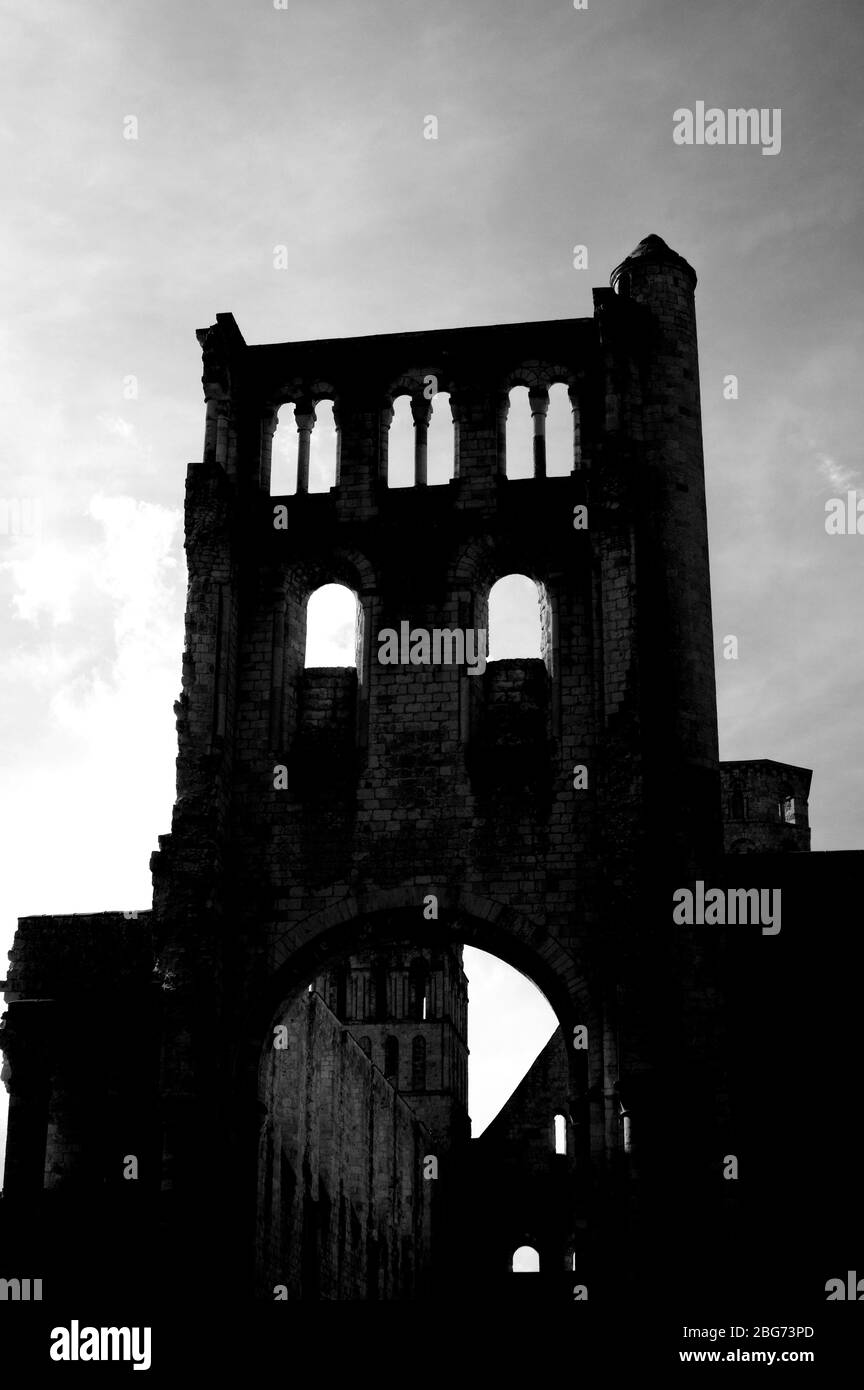Ancient architecture in Normandy, France Stock Photo - Alamy