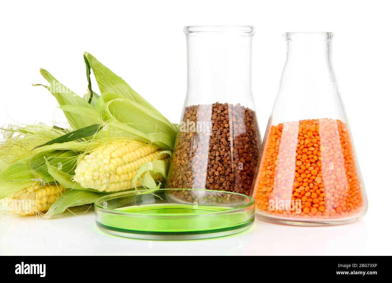 Conceptual photo of bio fuel. Isolated on white Stock Photo - Alamy