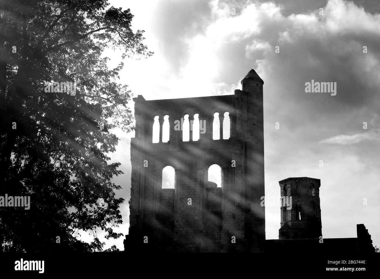 Ancient architecture in Normandy, France Stock Photo - Alamy