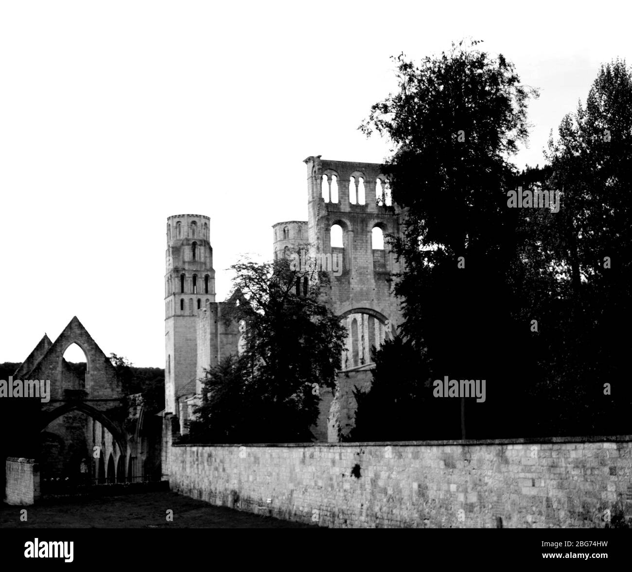Ancient architecture in Normandy, France Stock Photo - Alamy