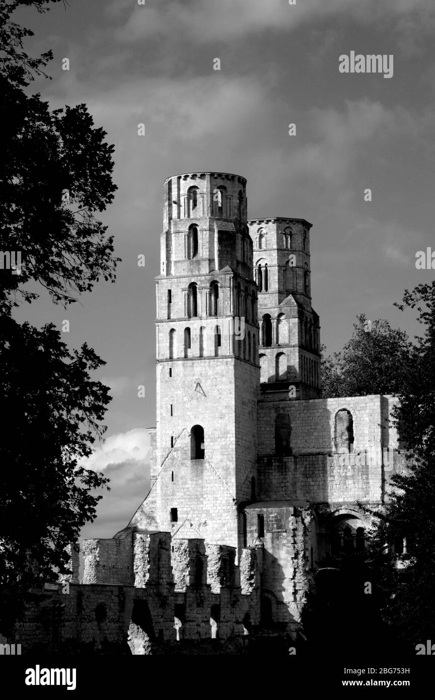 Ancient architecture in Normandy, France Stock Photo - Alamy