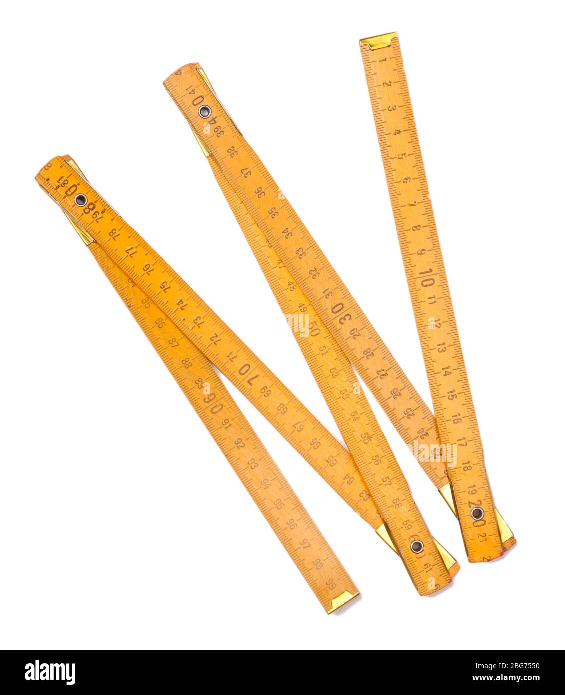 One meter ruler Cut Out Stock Images & Pictures - Alamy