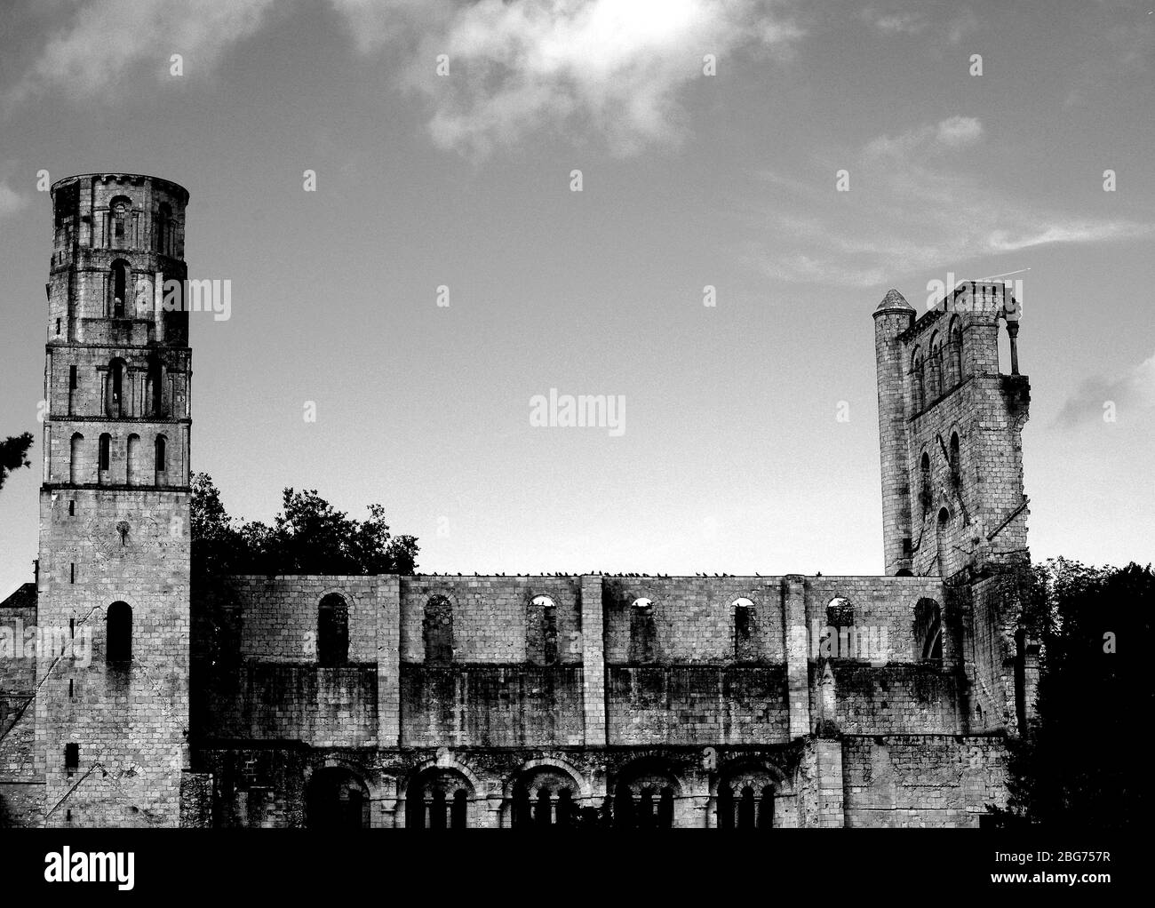 Ancient architecture in Normandy, France Stock Photo - Alamy