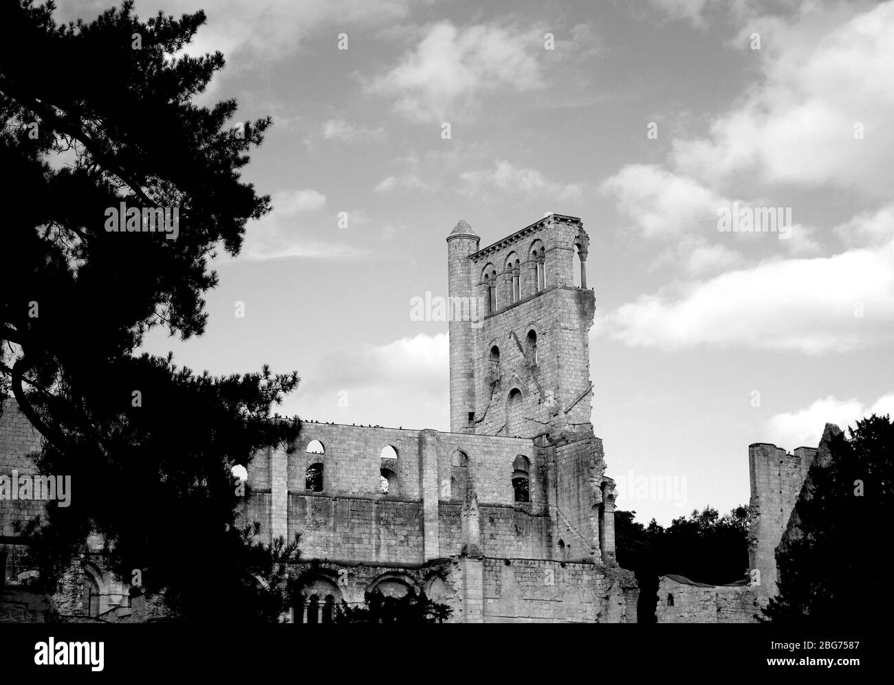 Ancient architecture in Normandy, France Stock Photo - Alamy