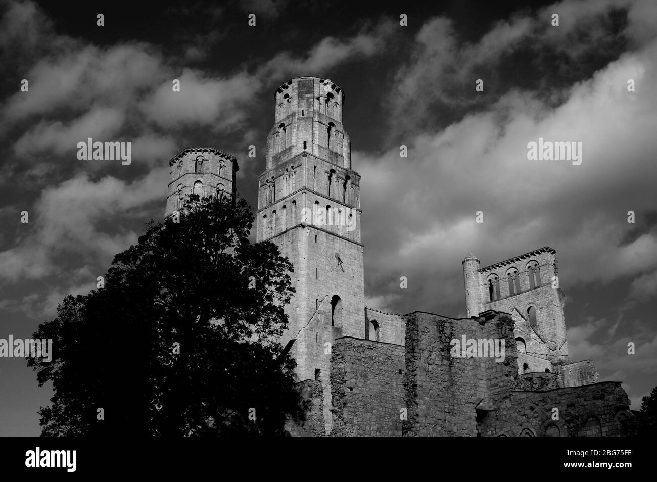 Ancient architecture in Normandy, France Stock Photo - Alamy