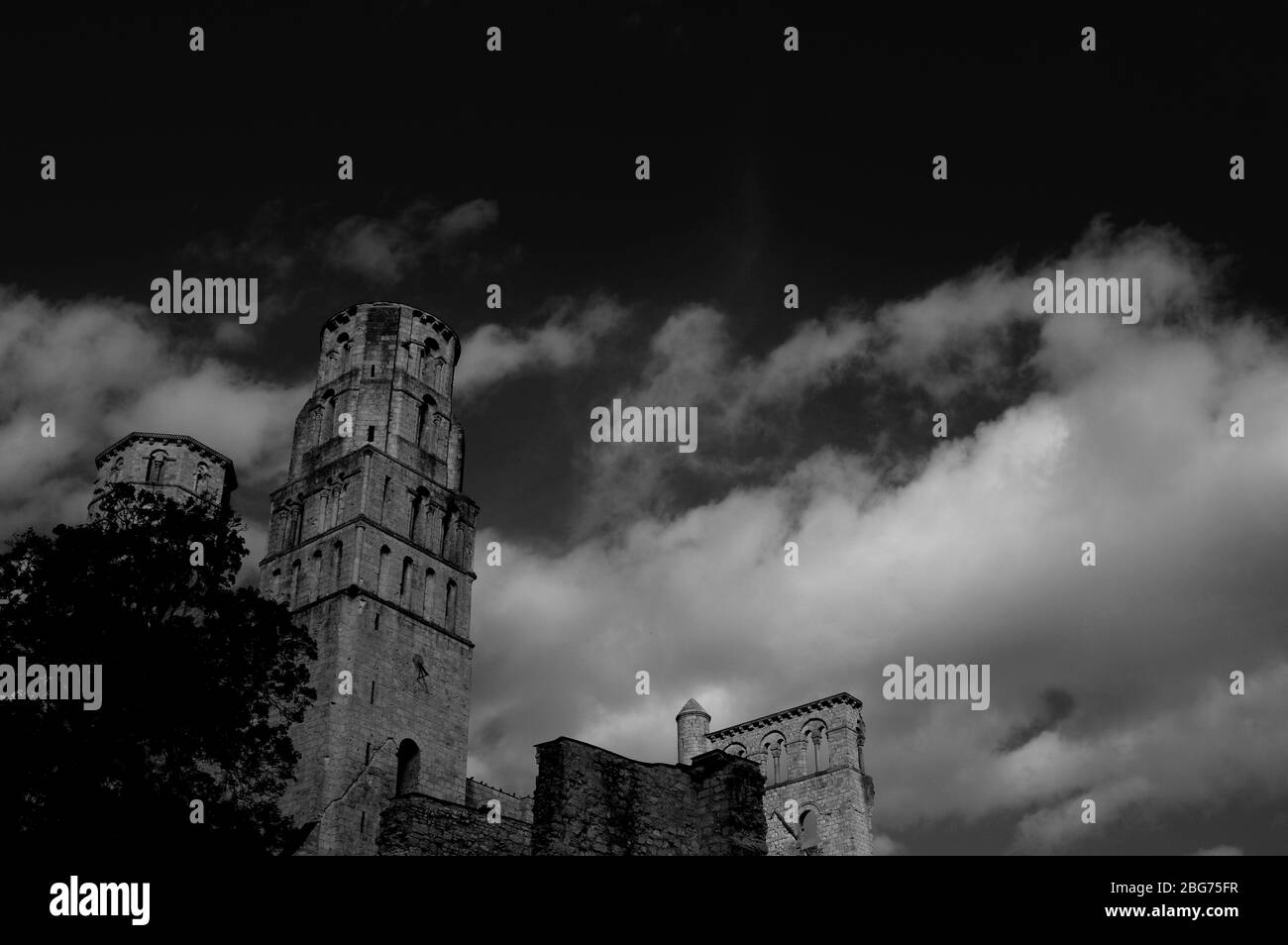 Ancient architecture in Normandy, France Stock Photo - Alamy