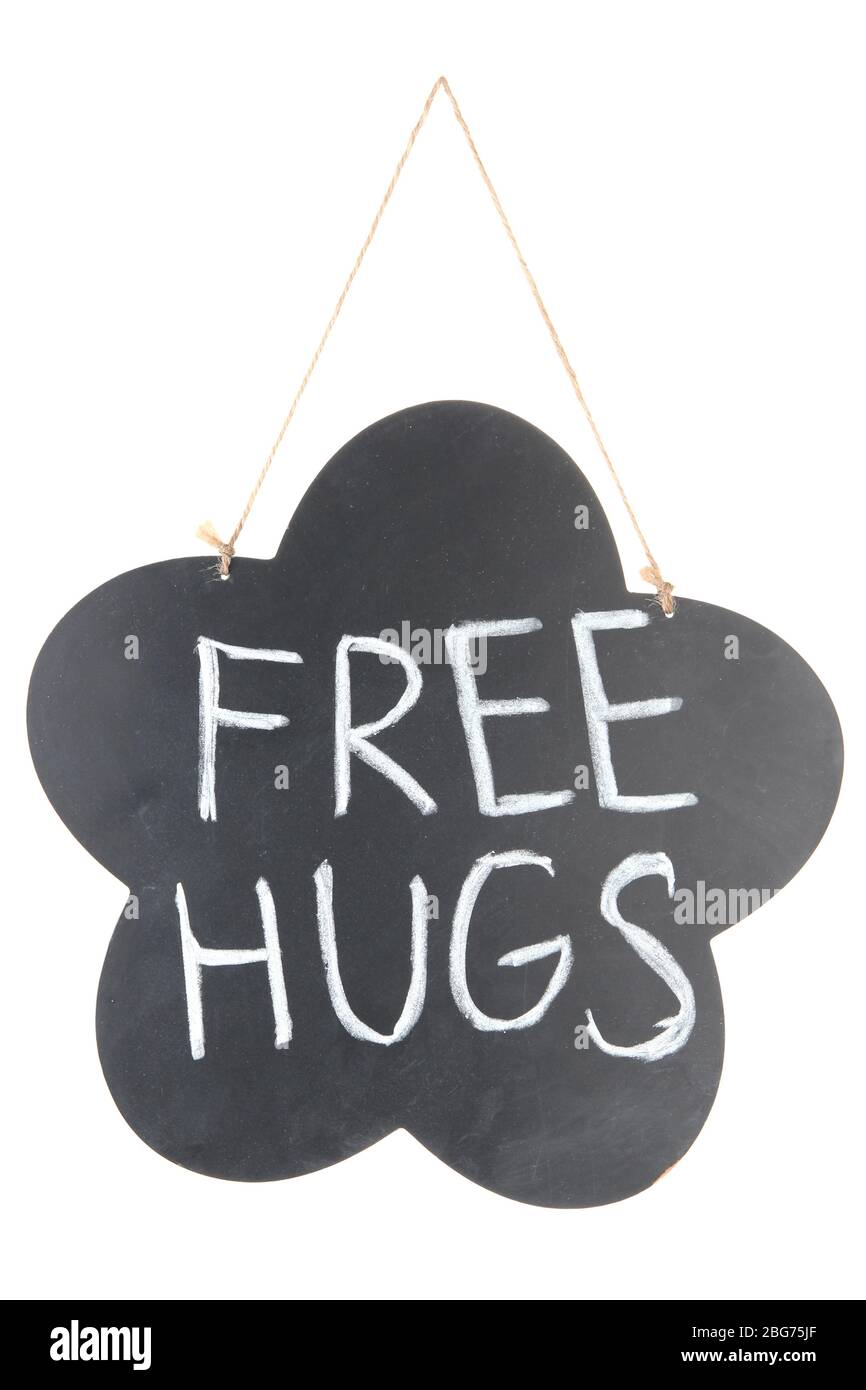 Free hugs sign Cut Out Stock Images & Pictures - Alamy