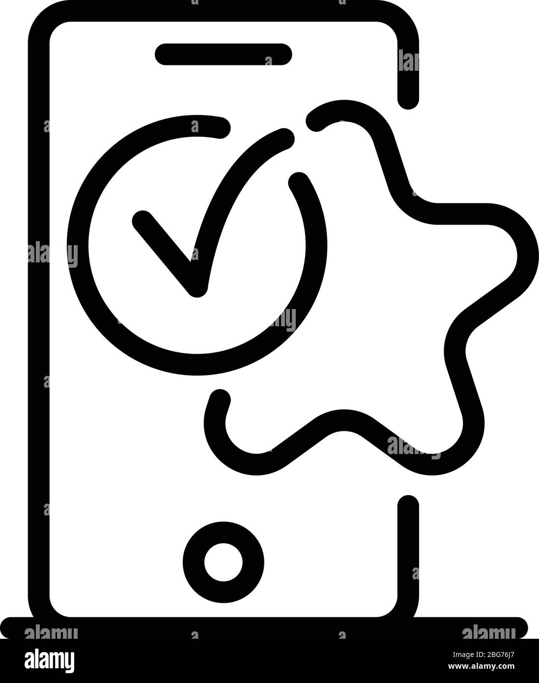 Ticking check Stock Vector Images - Alamy