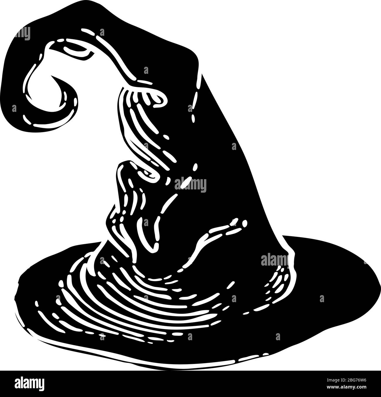 Old witches hat Cut Out Stock Images & Pictures - Alamy